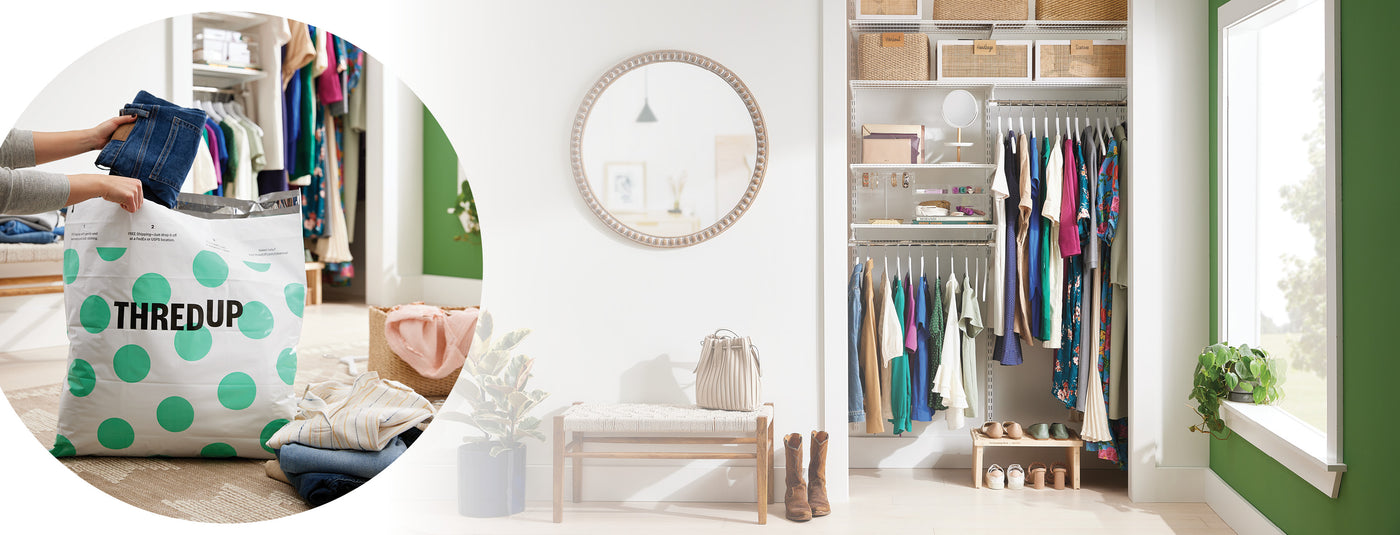 Container Store x ThredUp | Closet Clean Out