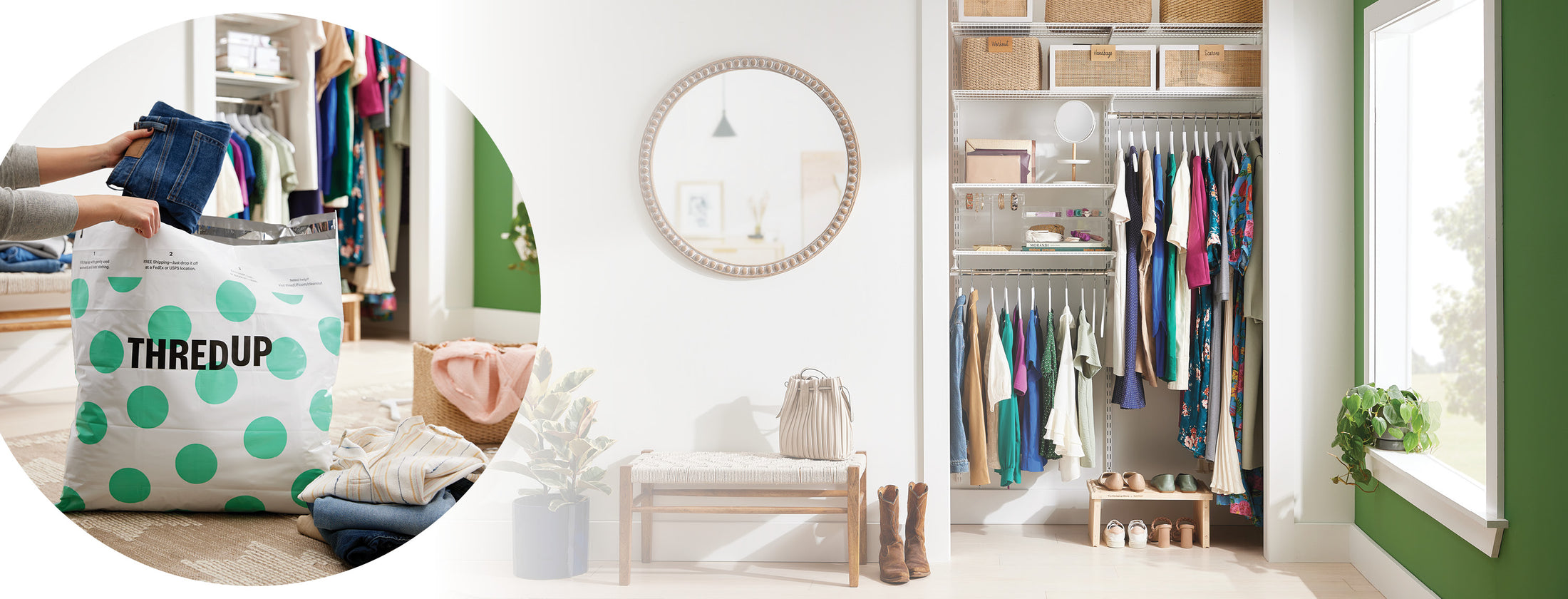 Container Store x ThredUp | Closet Clean Out