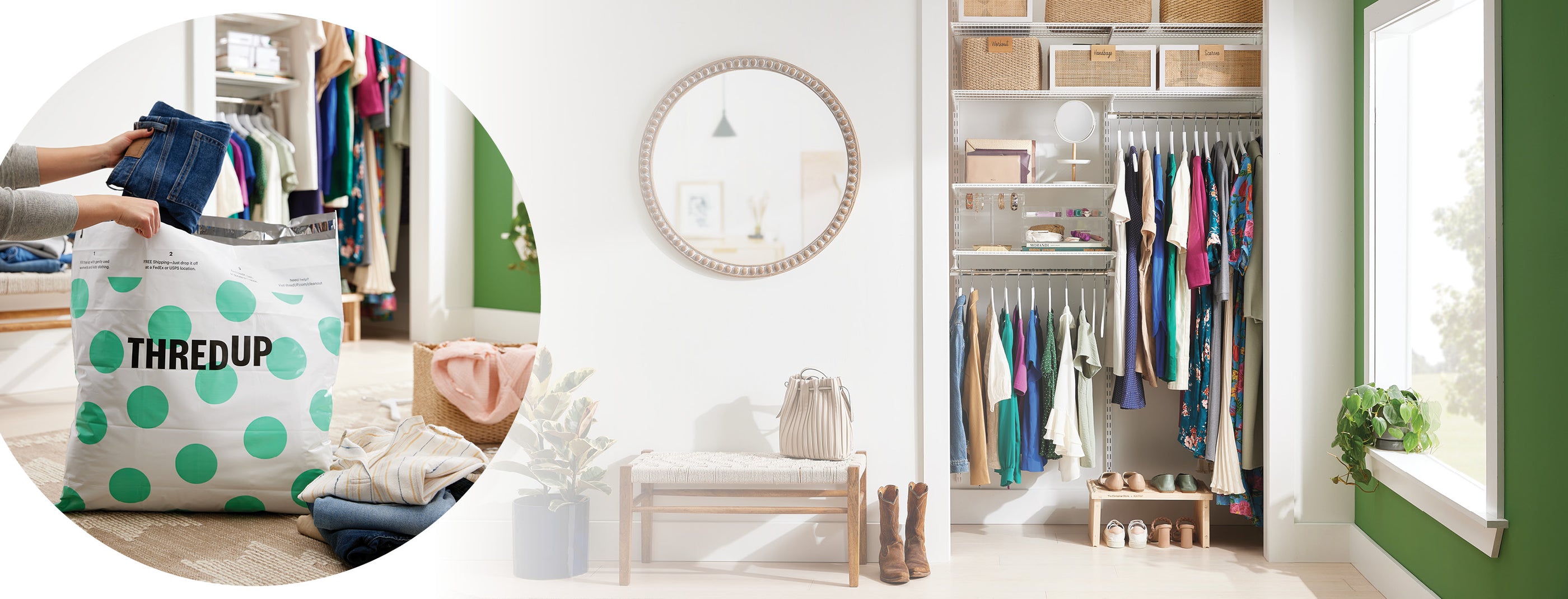 Container Store x ThredUp | Closet Clean Out