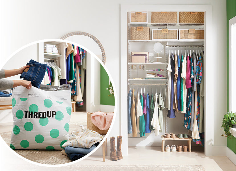 Container Store x thredUP | Closet Clean Out